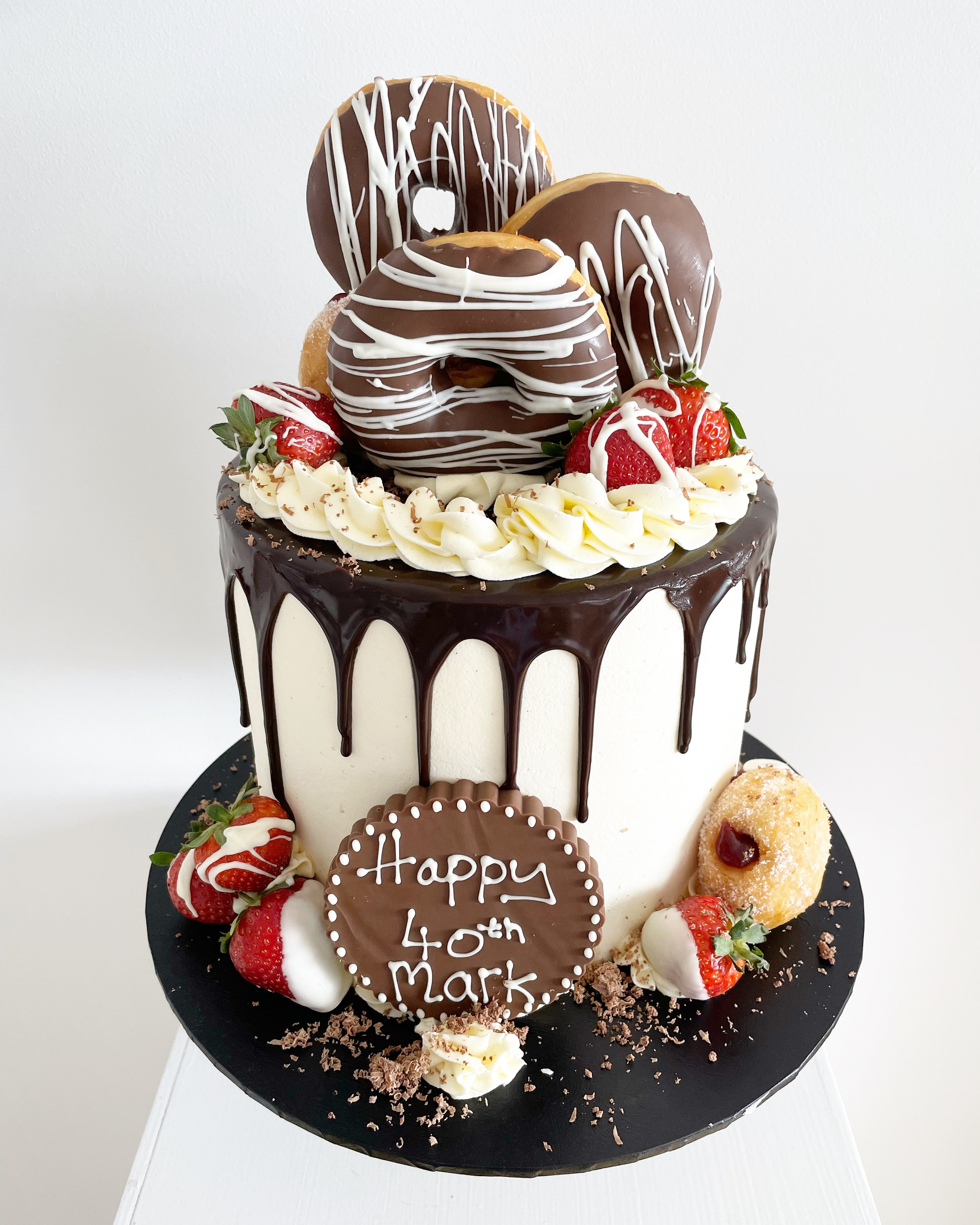 DONUT CAKE – Poppy Jane Cakes